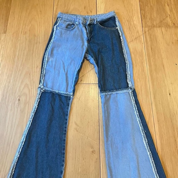 The Ragged Priest | Jeans | Ragged Priest Patchwork Flare Jeans | Poshmark